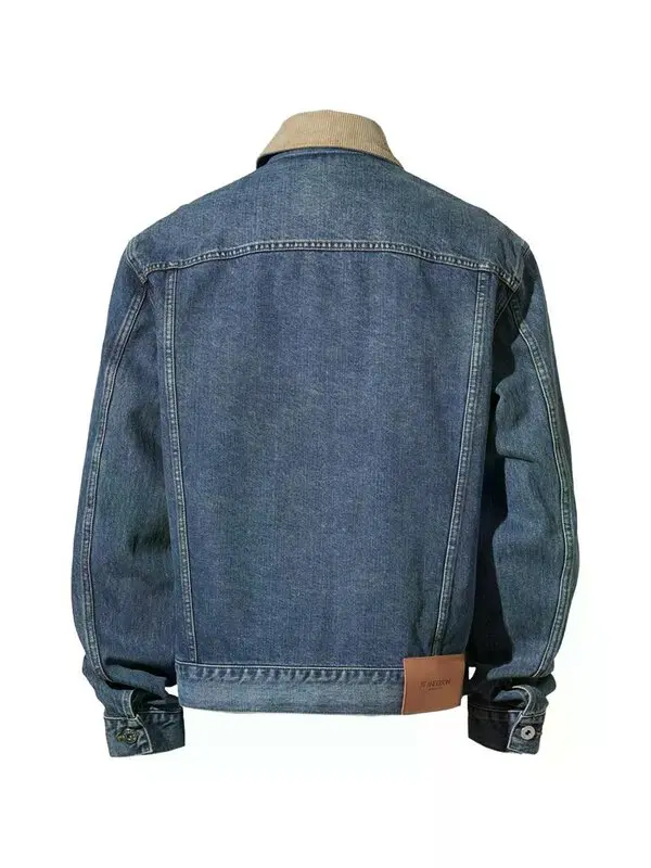 JW Anderson Corduroy Collar Denim Jacket
