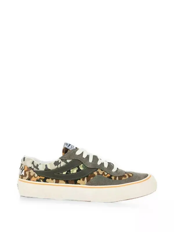 Superga Camouflage Print Low-top Sneakers