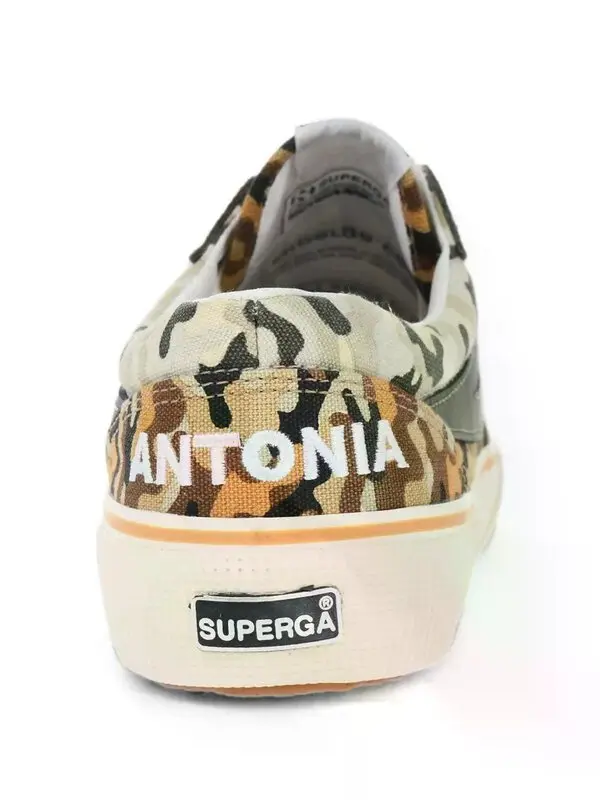 Superga Camouflage Print Low-top Sneakers