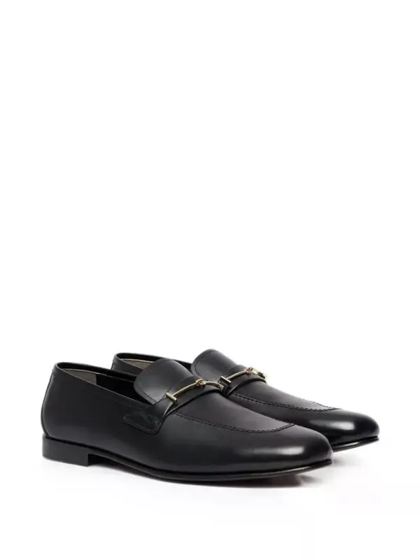 TOM FORD T-bar Leather Loafers
