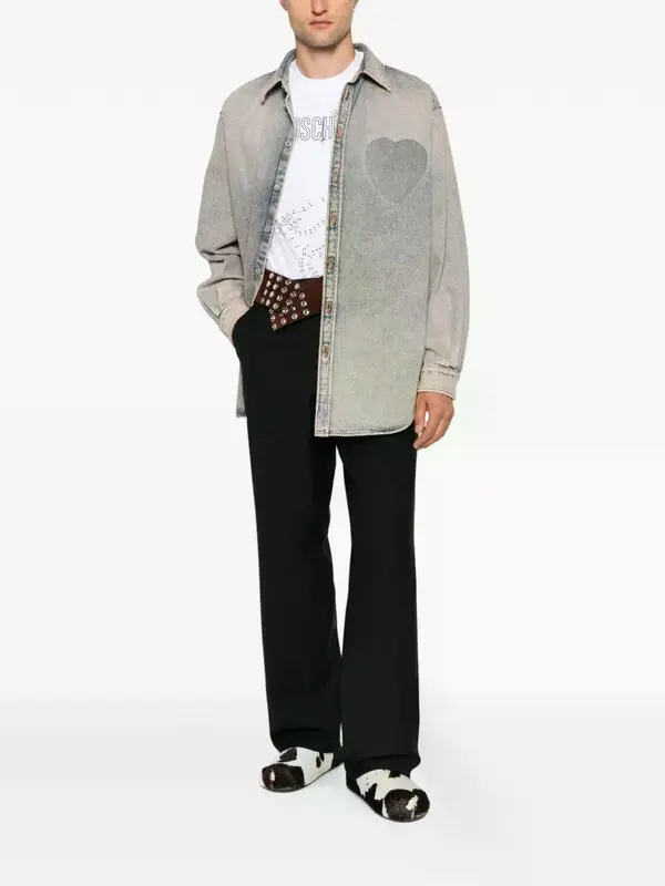 Moschino Pressed Crease Tailored Trousers