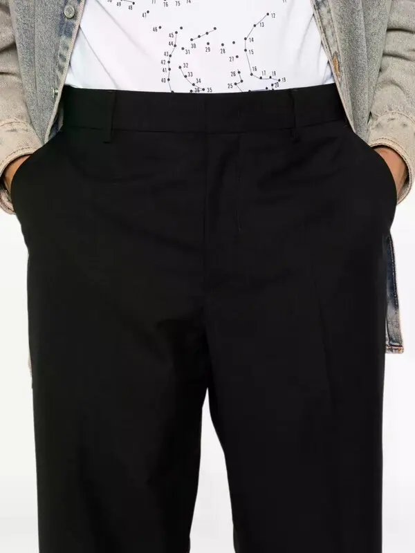 Moschino Pressed Crease Tailored Trousers