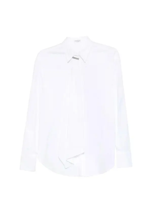 Brunello Cucinelli Monili Embellished Shirt
