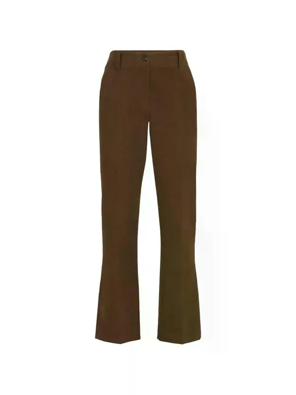 Brunello Cucinelli Stretch-cotton Moleskin Cigarette Trousers