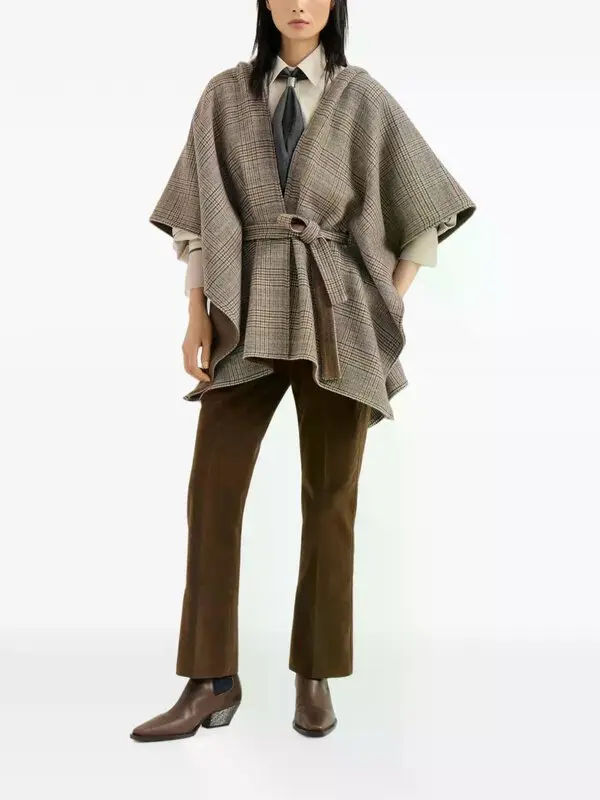 Brunello Cucinelli Stretch-cotton Moleskin Cigarette Trousers