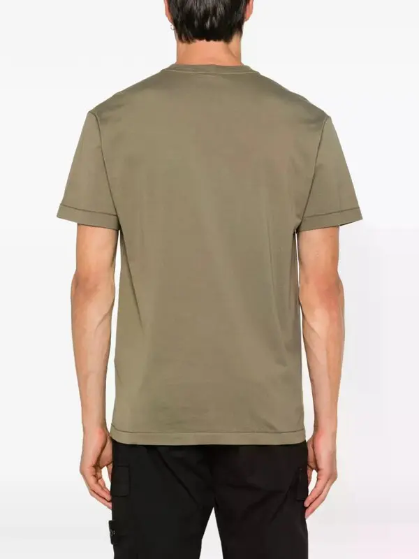 Stone Island Logo-patch T-shirt - Green