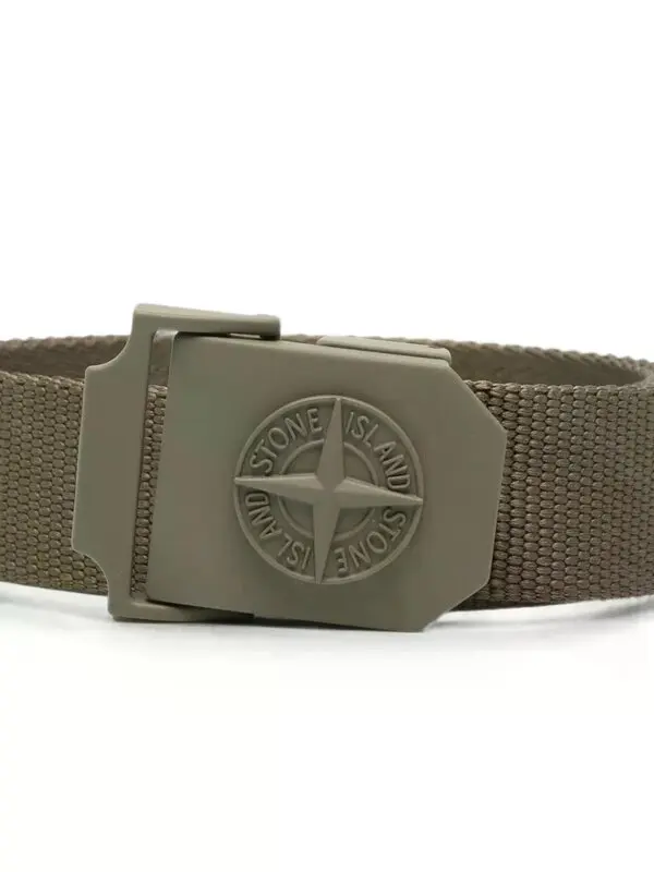 Stone Island Logo Plaque Belt
