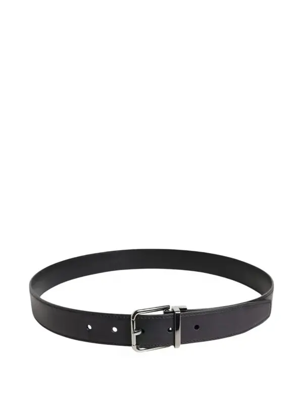 Dolce & Gabbana Leather Buckle Belt