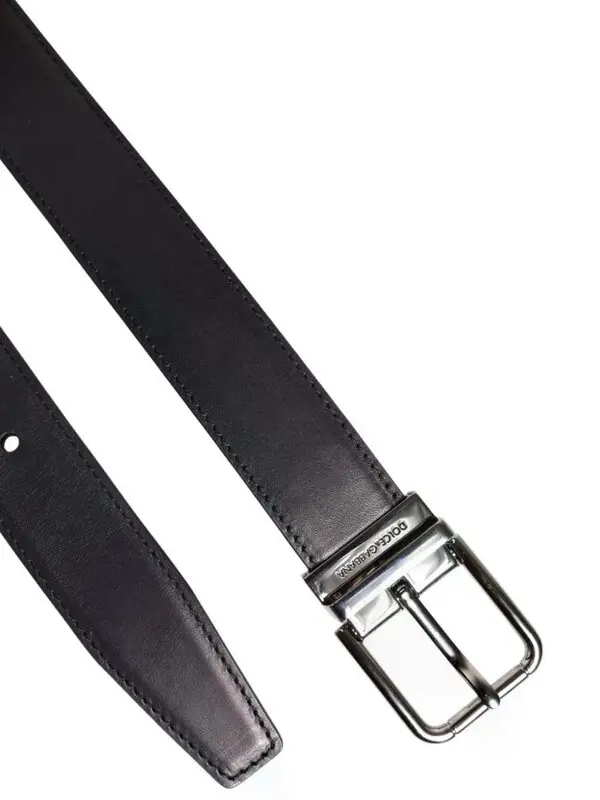 Dolce & Gabbana Leather Buckle Belt