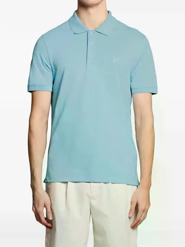 LYLE & SCOTT Embroidered-logo Polo Shirt