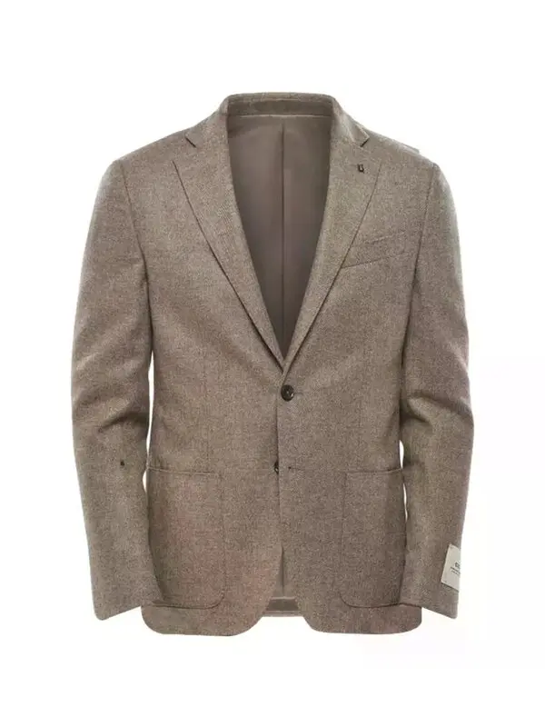 Corneliani Single-breasted Notch-lapel Blazer - Brown