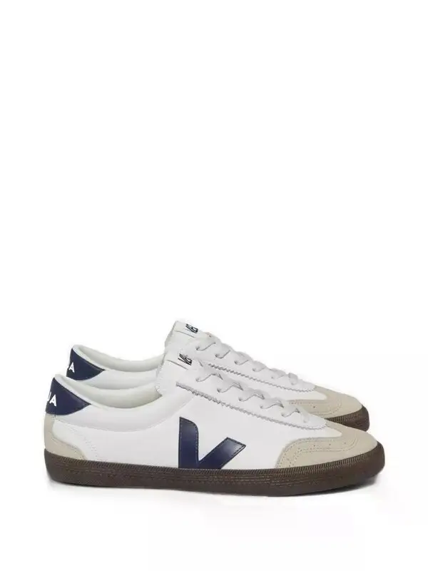 VEJA Volley Leather Sneakers With Suede Panels
