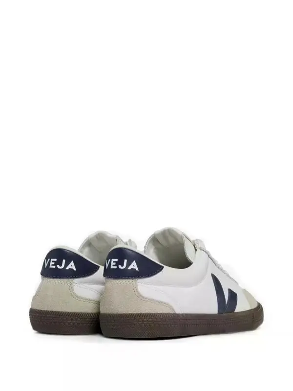 VEJA Volley Leather Sneakers With Suede Panels