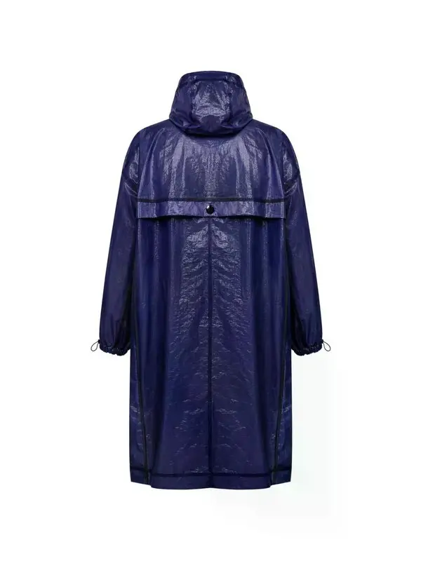 Dolce & Gabbana Crinkled Effect Hooded Raincoat