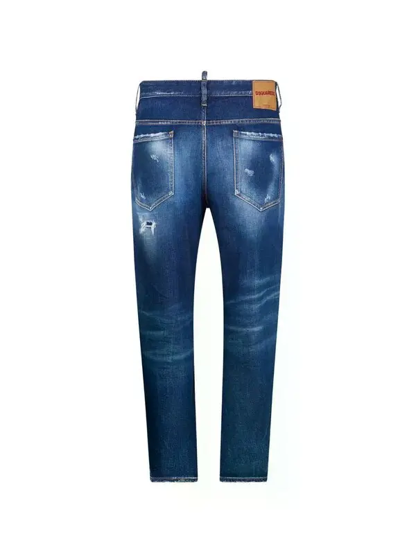 Dsquared2 Distressed Stonewashed Jeans