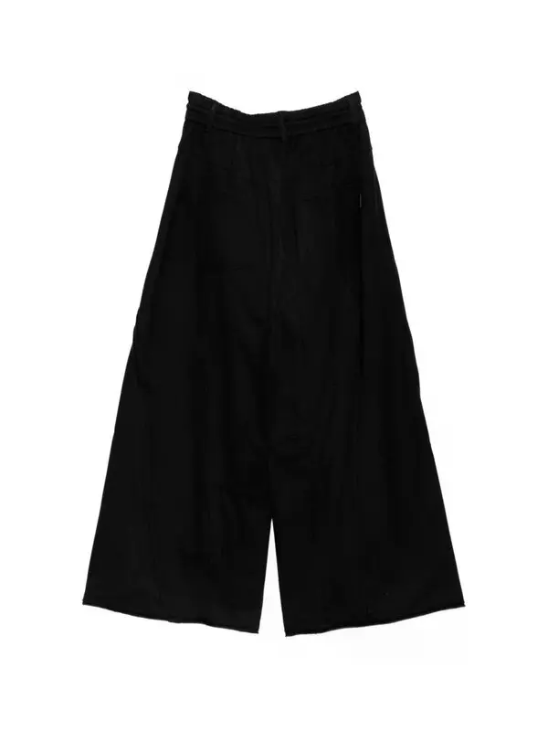 SONGZIO Drawstring Wide-leg Track Pants