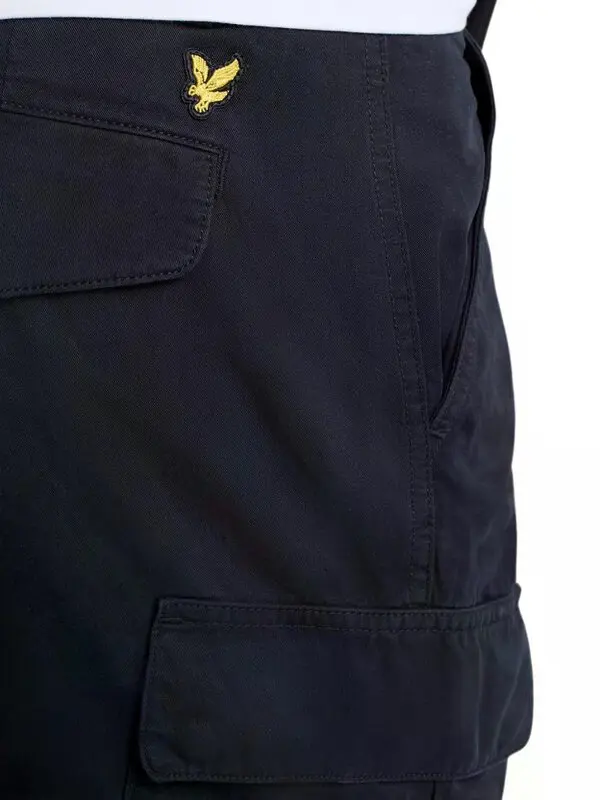 LYLE & SCOTT Logo Embroidered Cargo Shorts