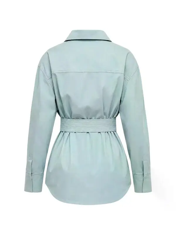 SUPER BLOND Belted Shirt