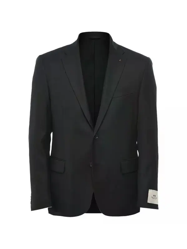 Corneliani Single-breasted Blazer - Black