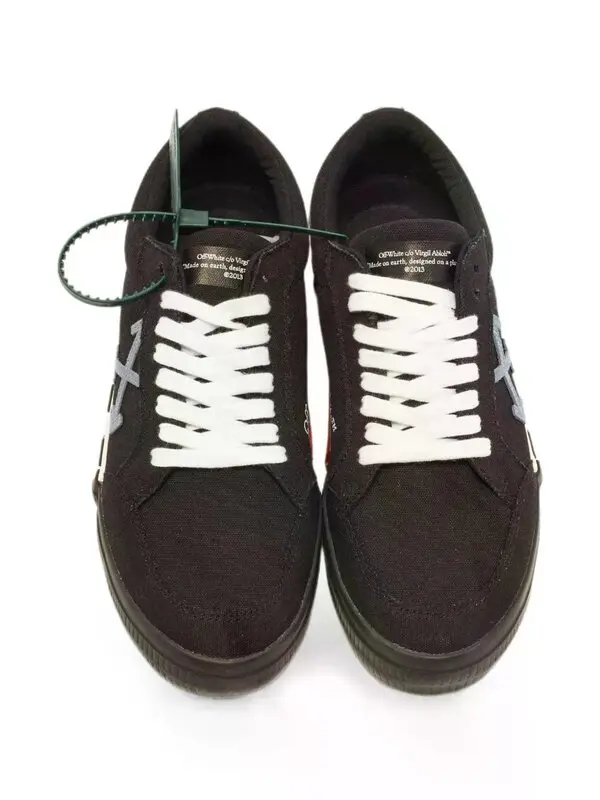 Off-White Vulcanized Lace-up Sneakers