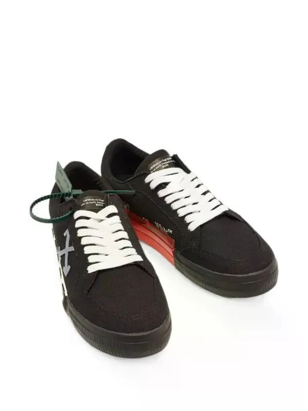 Off-White Vulcanized Lace-up Sneakers