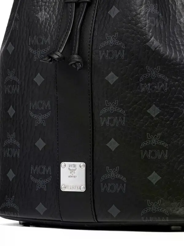 Mcm Dessau Visetos Medium Bucket Bag