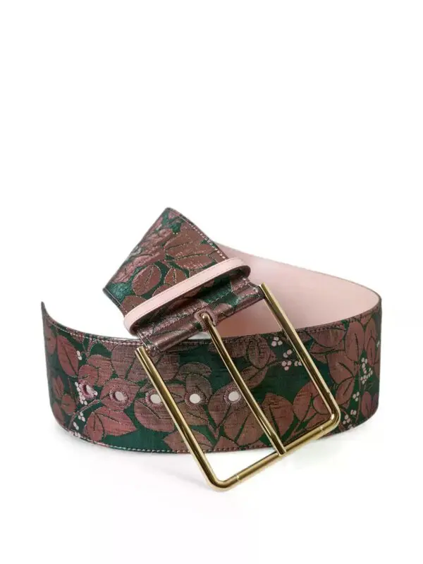 Dolce & Gabbana Floral Brocade Belt