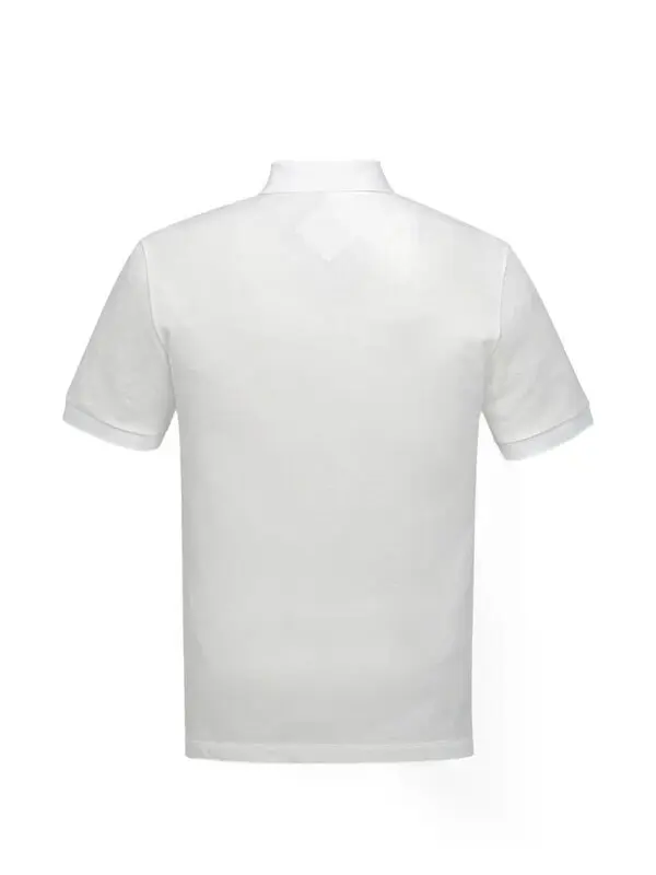 Mcm Diamond-patch Piqué Polo Shirt