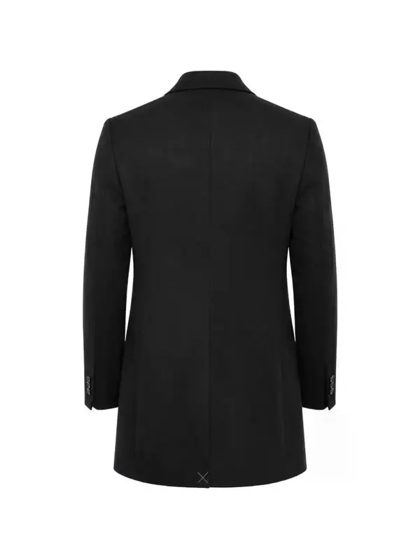 Corneliani Concealed-button Virgin Wool Coat