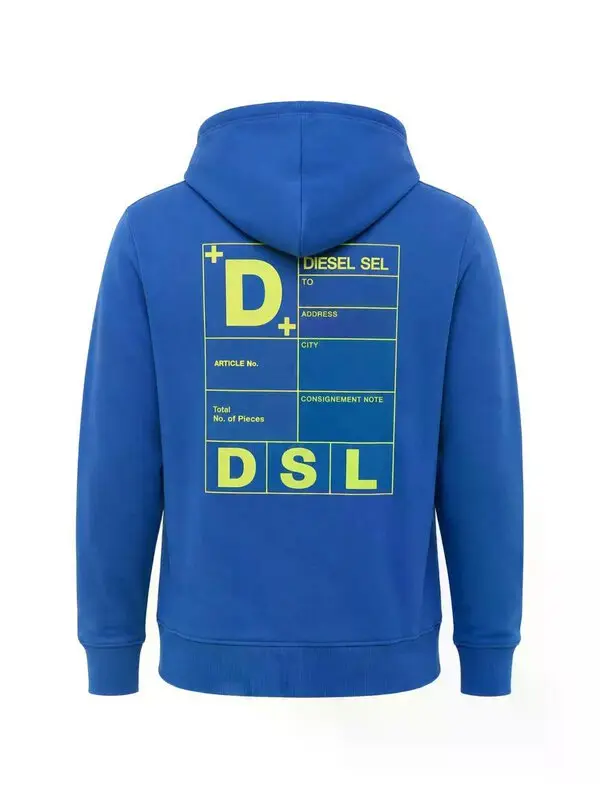 DIESEL® Logo Print Hoodie