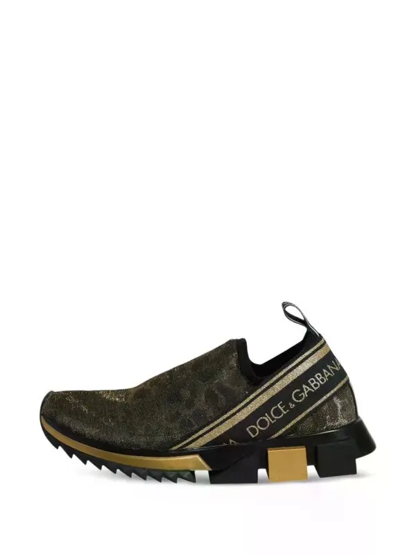 Dolce & Gabbana Sorrento Leopard-print Sneakers