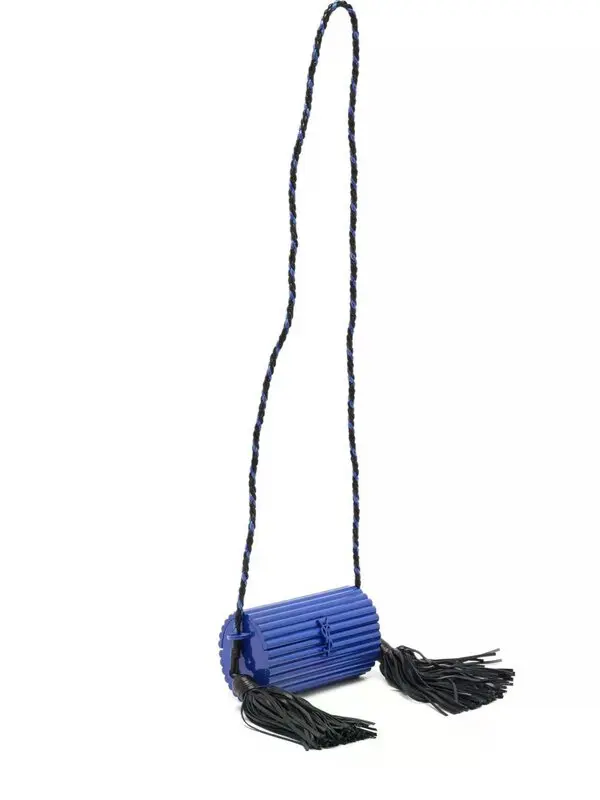 Saint Laurent Ribbed-effect Opium Crossbody Bag