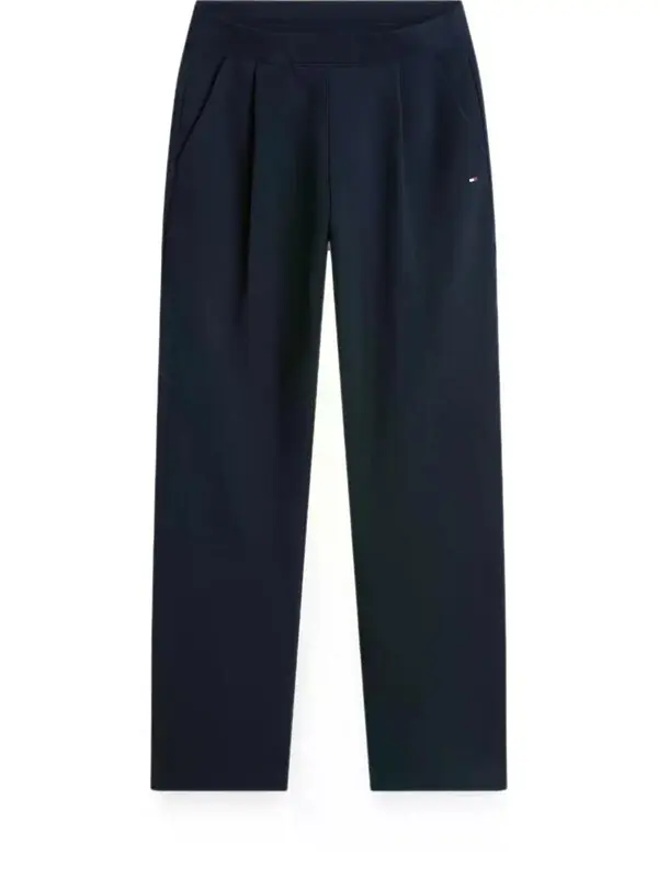 Tommy Hilfiger Embroidered Pleated Track Pants