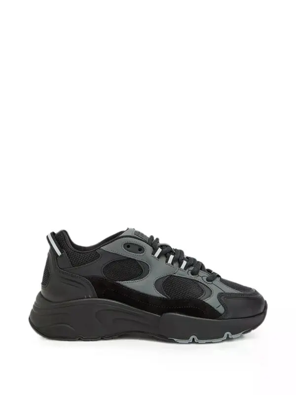 CLEENS Pulserunner Panelled Sneakers - Black