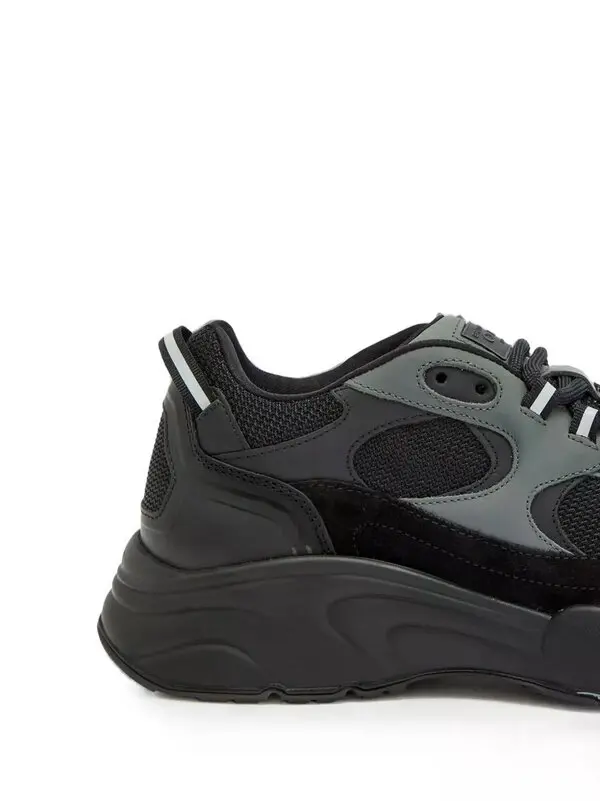 CLEENS Pulserunner Panelled Sneakers - Black