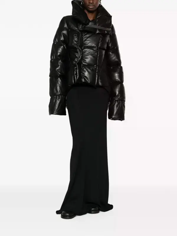 Rick Owens Naska Padded Leather Jacket