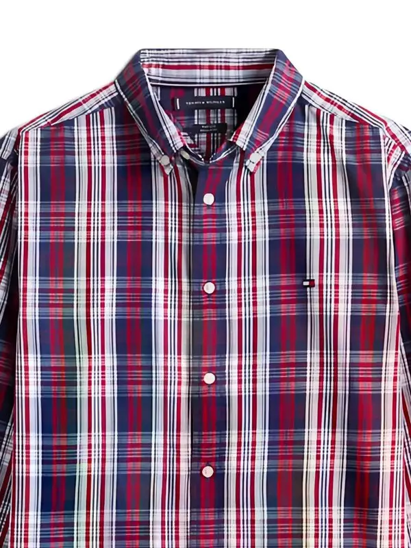 Tommy Hilfiger Check-print Poplin Shirt
