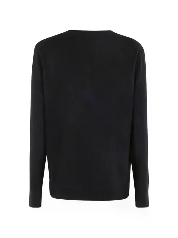 Vince Weekend V-neck Sweater - Black