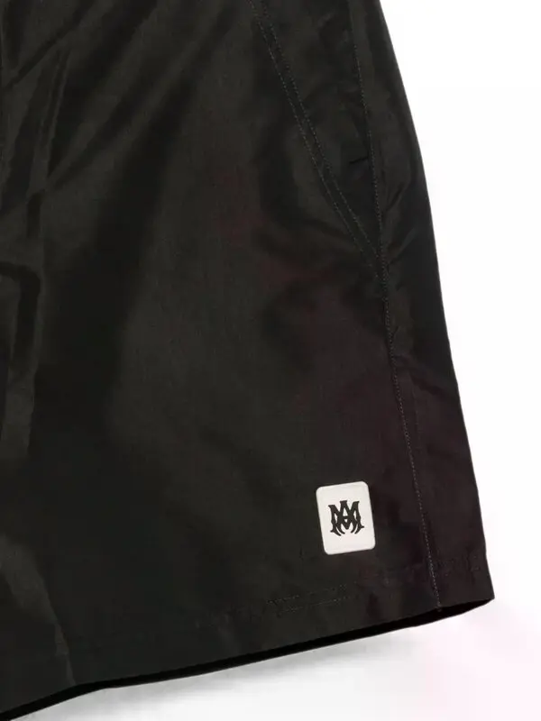 Amiri Logo Patch Swim Shorts