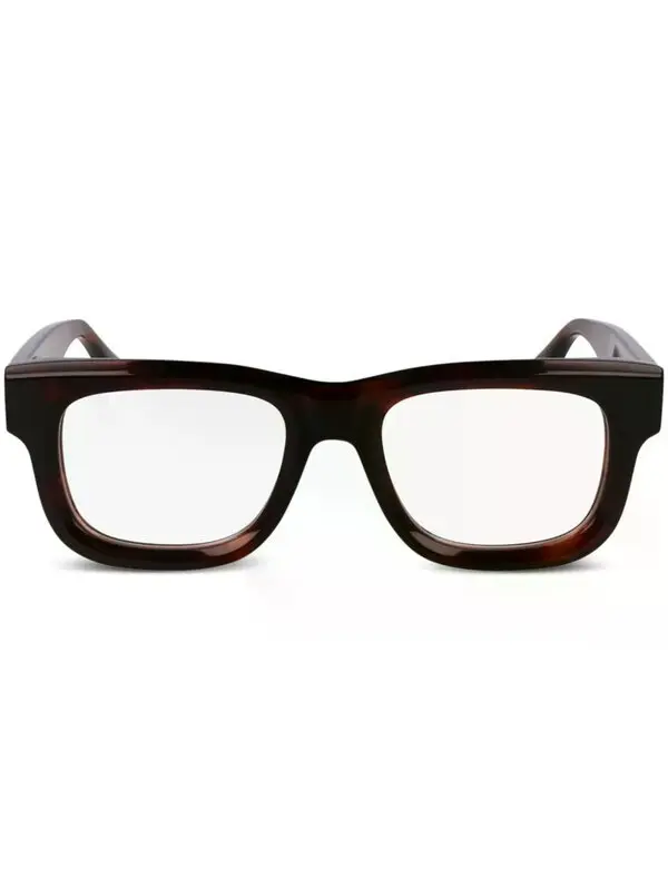 Victoria Beckham Square-frame Glasses - Brown