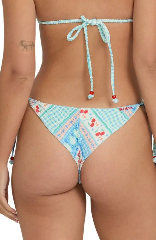 BILLABONG Picnic Tanga Side Tie Bikini Bottoms
