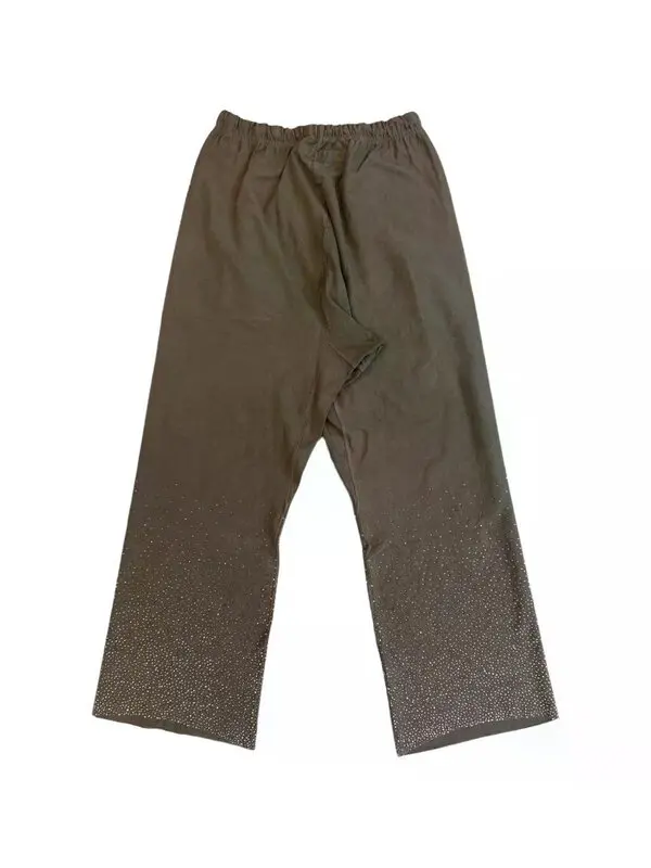 SECND SLF Vintage Flooded Embellished Track Pants