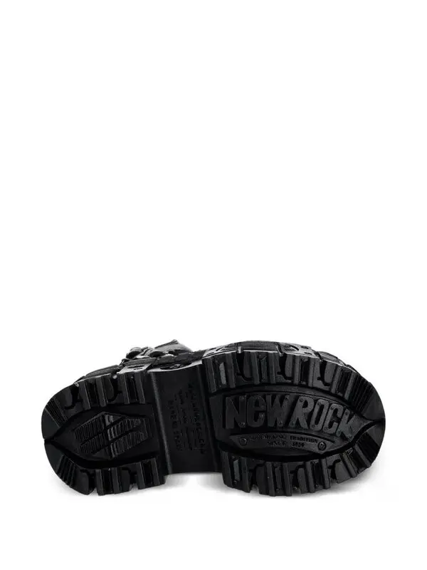NEW ROCK Buckle-fastening Platform Sandals