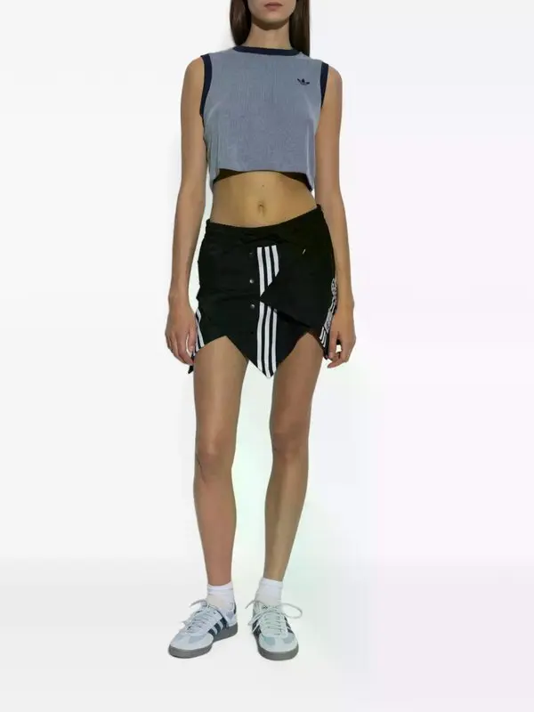 Adidas Three Stripes Logo Patch Mini Skirt