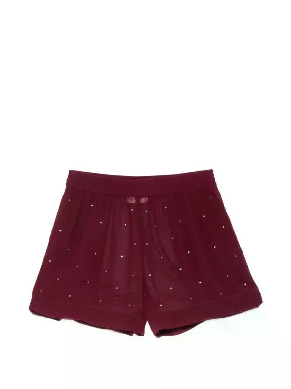 MC2 SAINT BARTH Embellished Elasticated Waist Shorts
