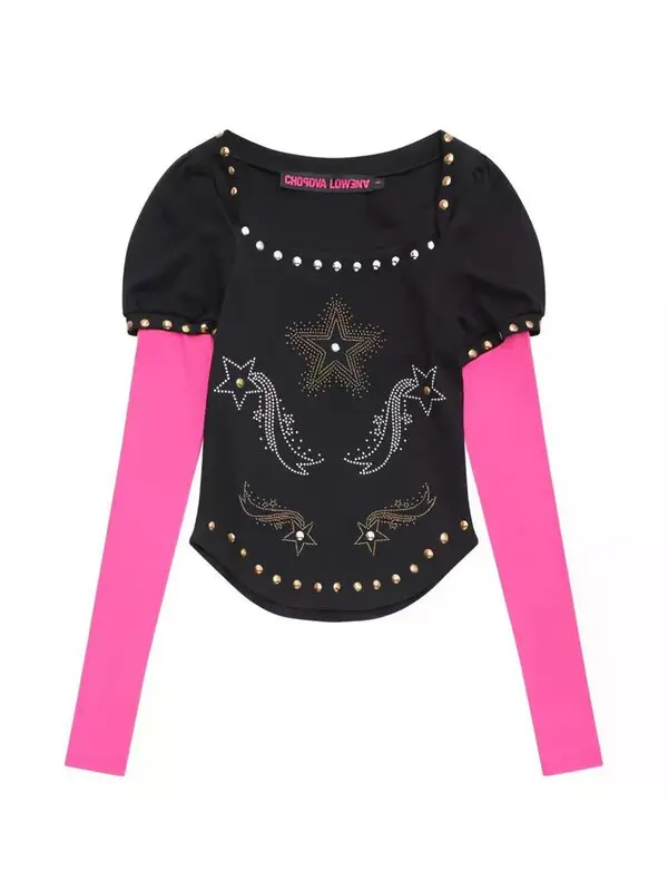 CHOPOVA LOWENA Embellished Layered Top