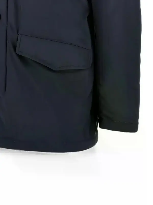 Herno Button-fastening High-neck Coat
