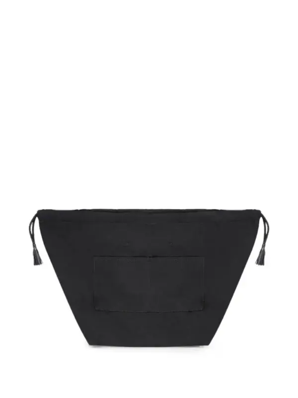 Dragon Diffusion Drawstring Clutch Bag - Black