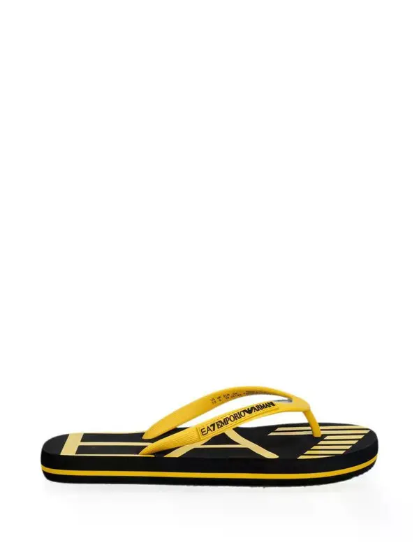 EA7 Logo Lettering Flip-flop