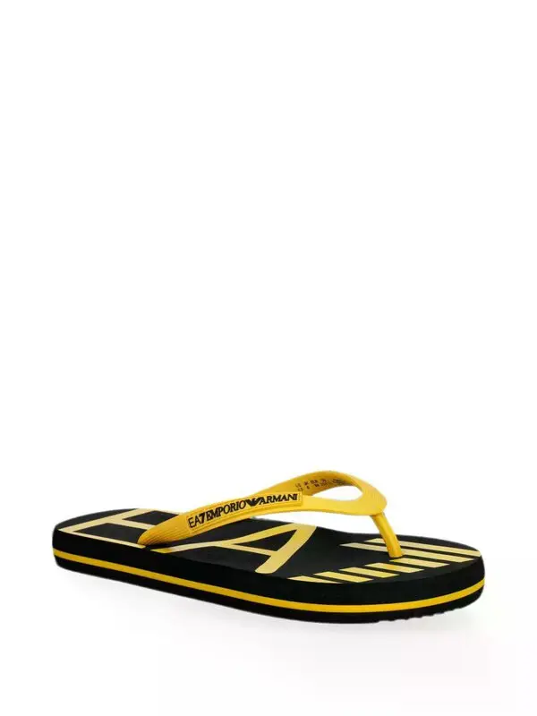 EA7 Logo Lettering Flip-flop